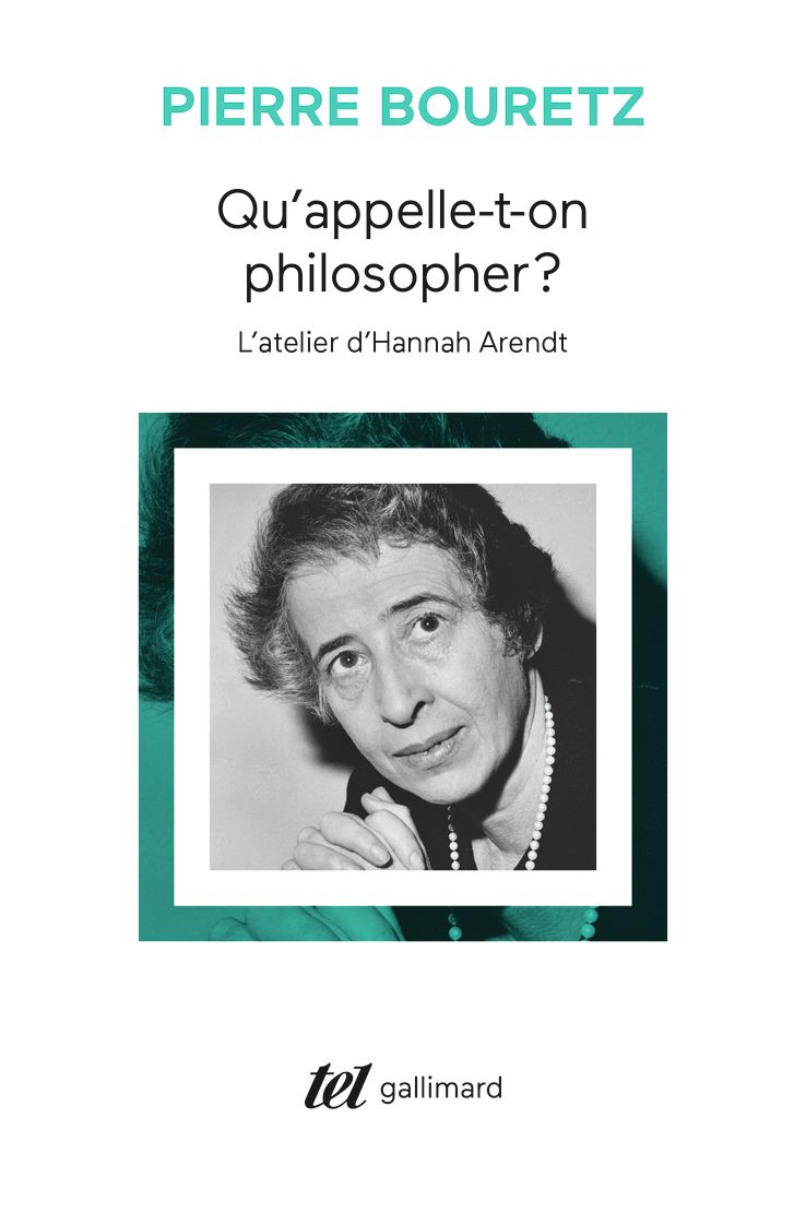 Pierre Bouretz, Qu'appelle-t-on philosopher Pierre Bouretz, Qu'appelle-t-on philosopher