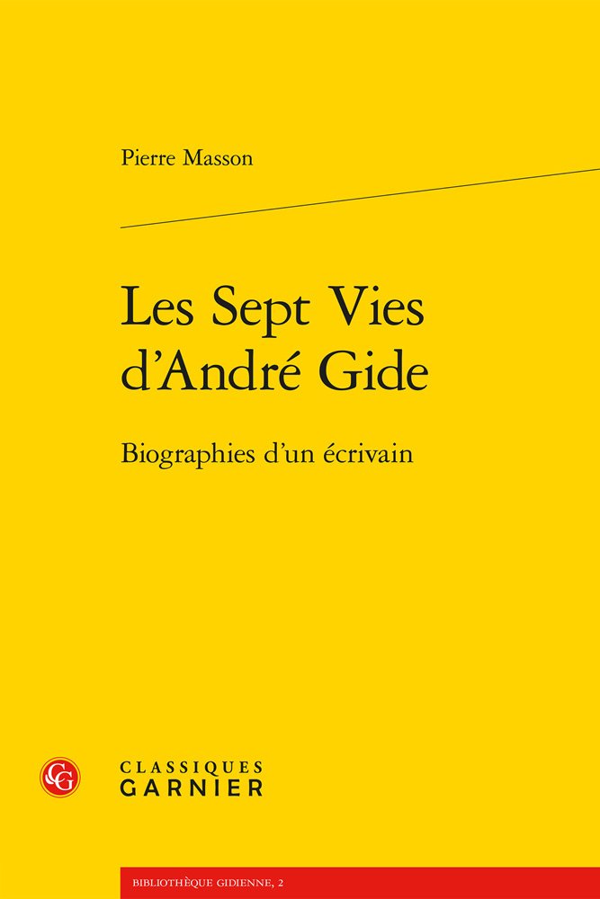 Avec André Gide. Itinéraires poétiques, parcours critiques (Acta fabula ...